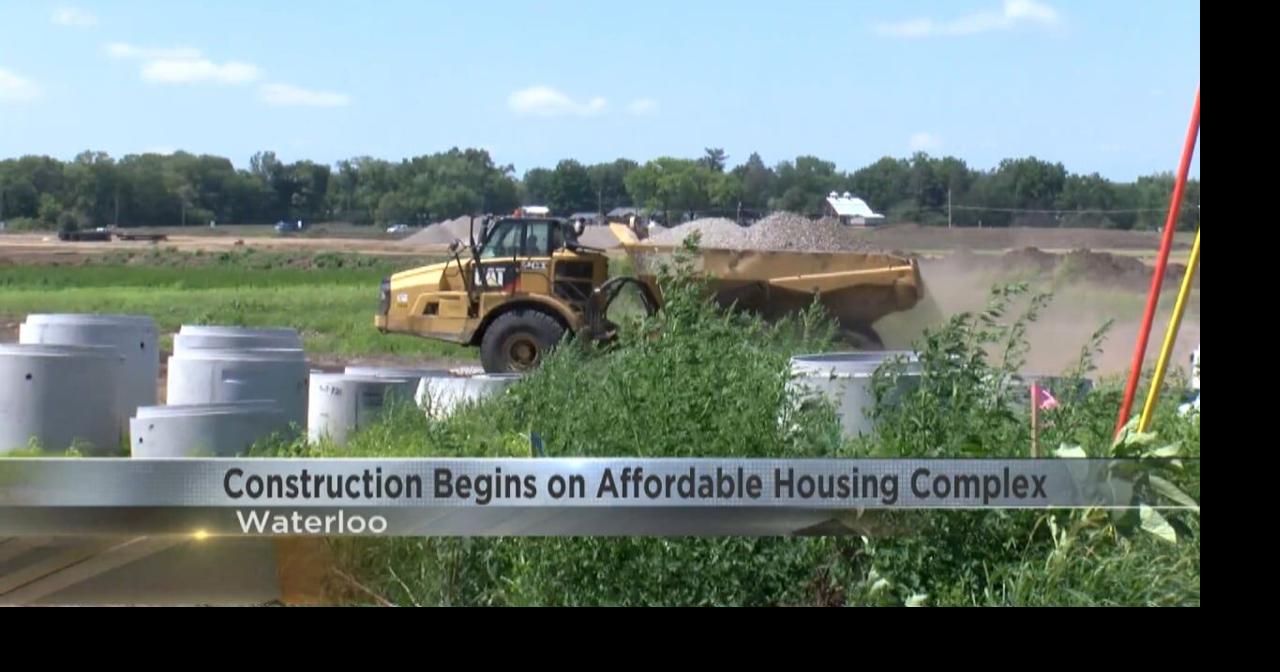 New affordable housing project under construction in Waterloo ...