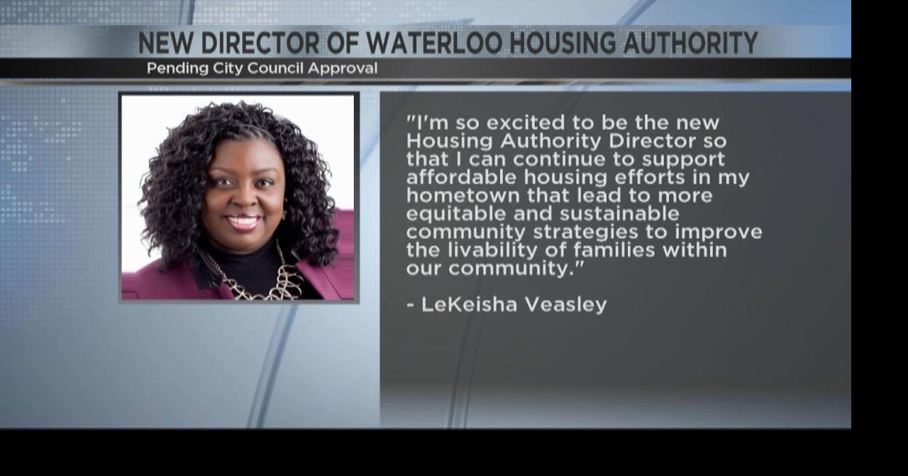 City of Waterloo selects new Director of Housing Authority | Video ...