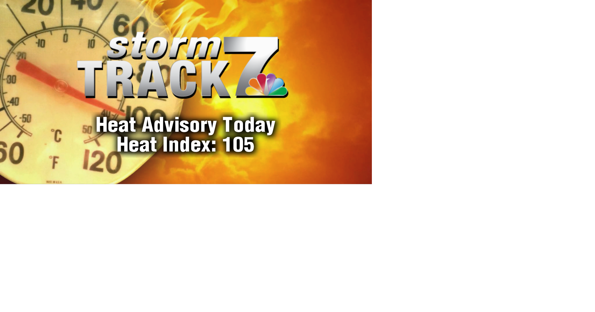 TRACKING: Heat Advisory, a Few Storms Possible | News | kwwl.com