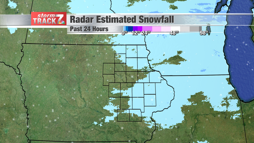 Snowfall amounts from yesterday's snow squall | Schnack's Weather Blog ...