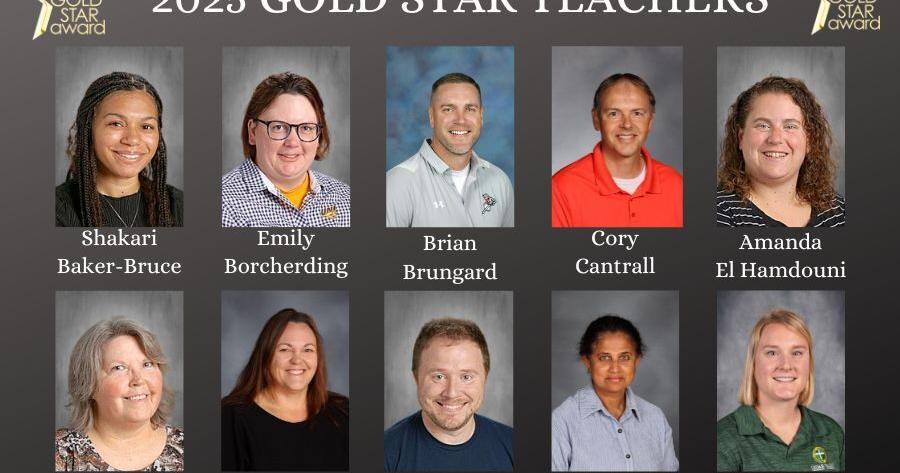 2025 Gold Star Teacher award winners announced | Top Stories | kwwl.com