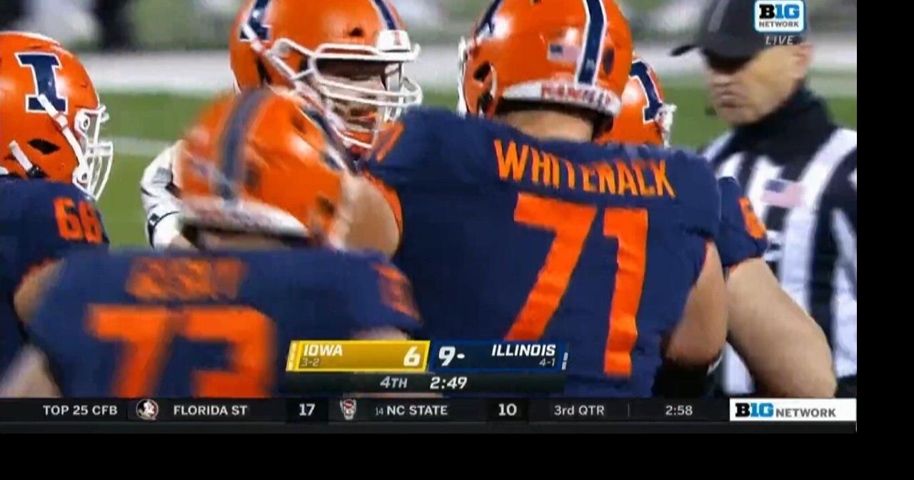 Backup kicker's field goal lifts Illini to 9-6 win over Iowa | Sports ...