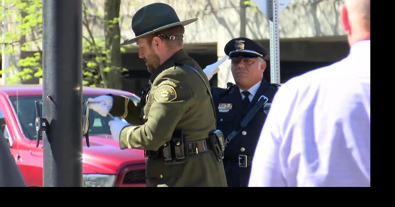 Dubuque law enforcement honor fallen officers for National Police Week ...
