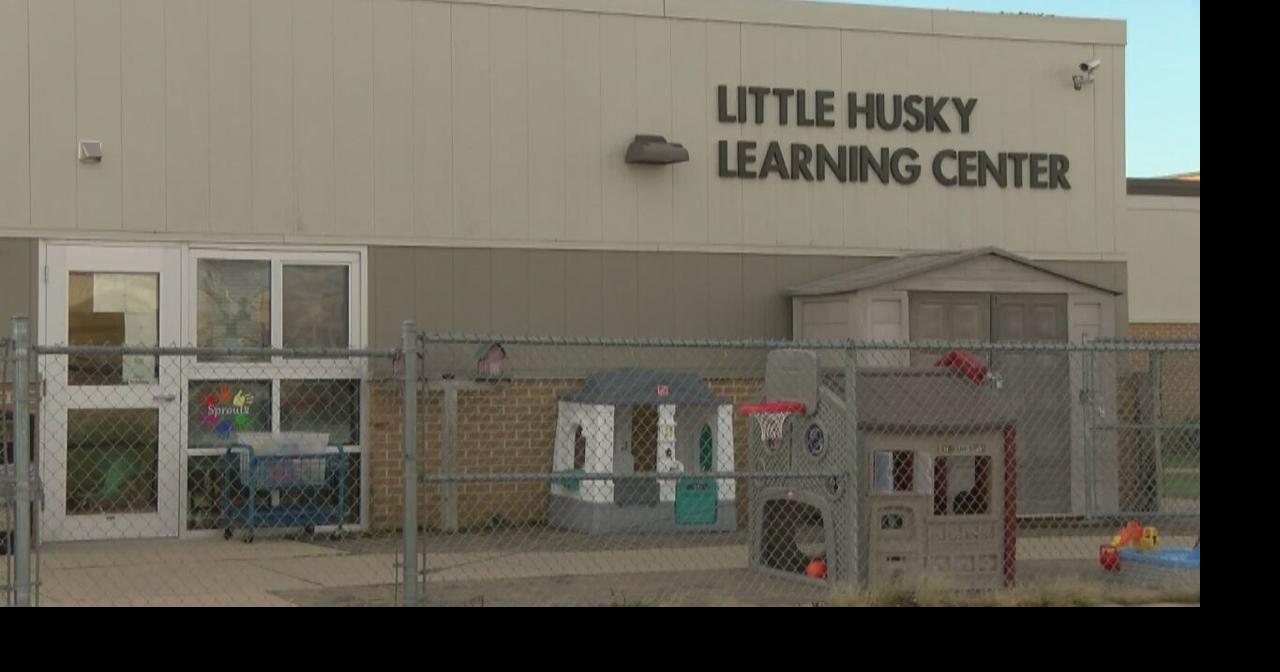 Little Husky Learning Center gets new playground equipment, with the ...