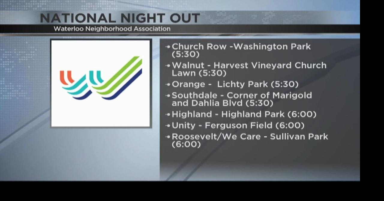National Night Out celebrations taking place in Waterloo | Waterloo ...