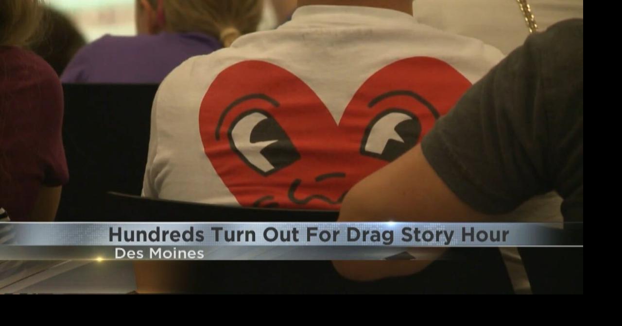 Des Moines drag story hour draws supporters and protestors | Politics ...
