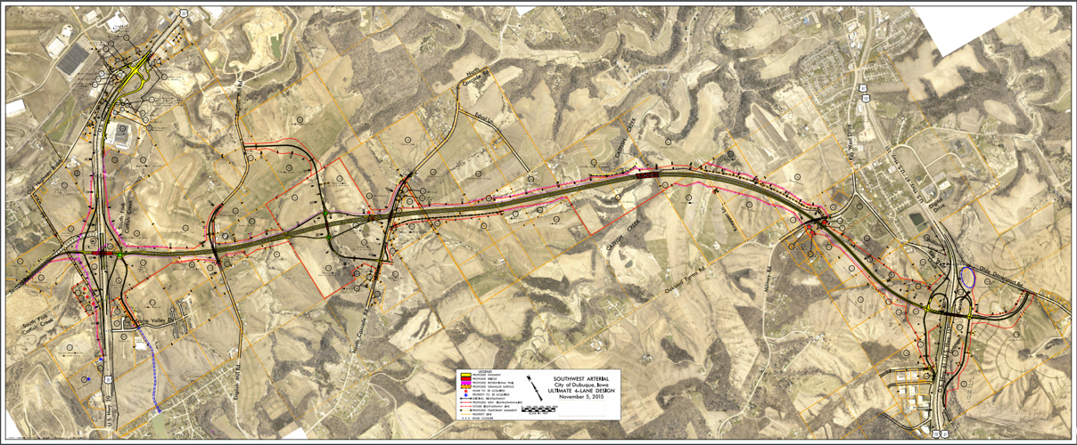 Dubuque Southwest Arterial opens; middle interchange still in progress ...