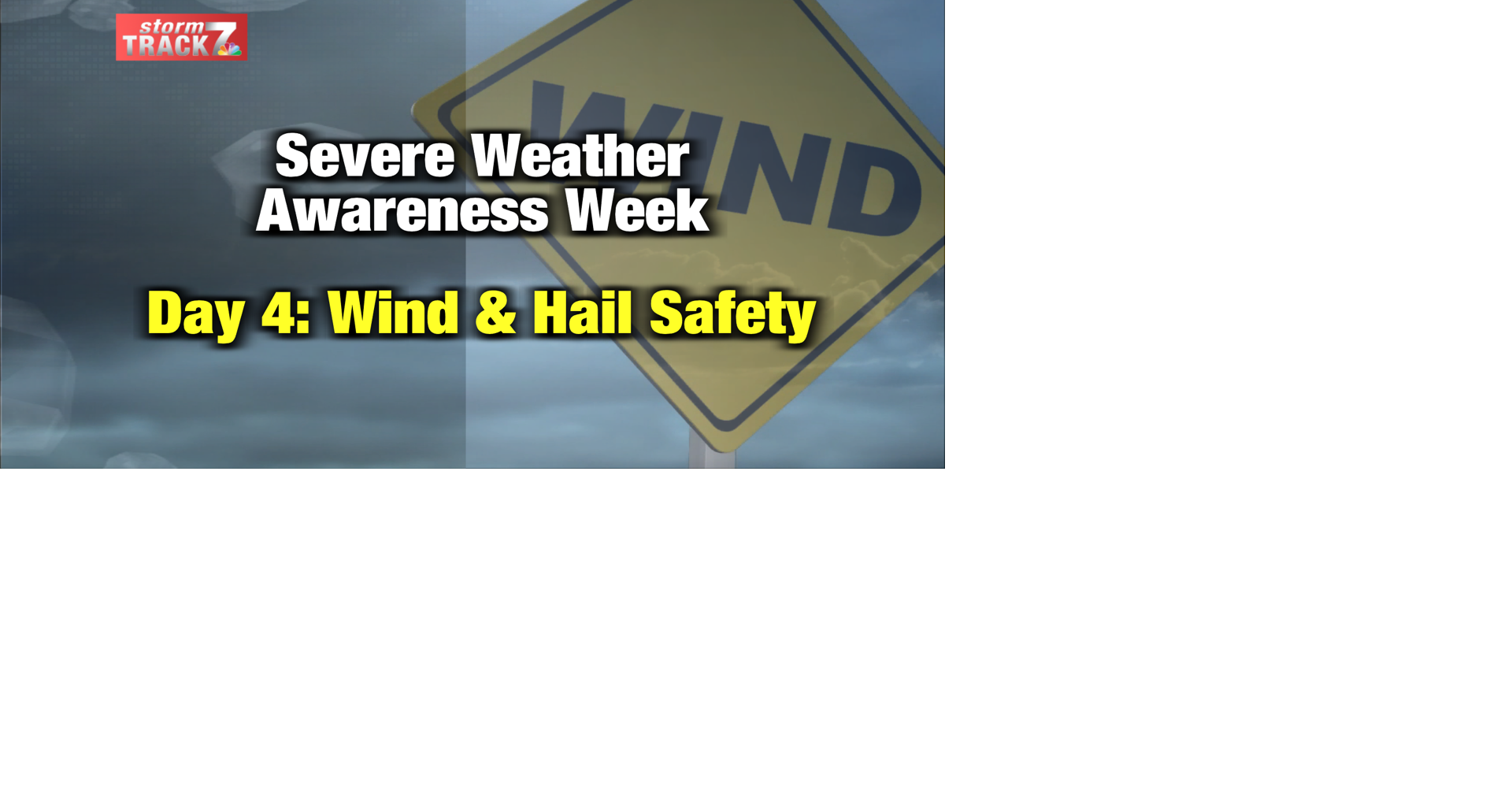 Severe Weather Awareness Week Day 4: Hail and Wind Safety | Schnack's ...