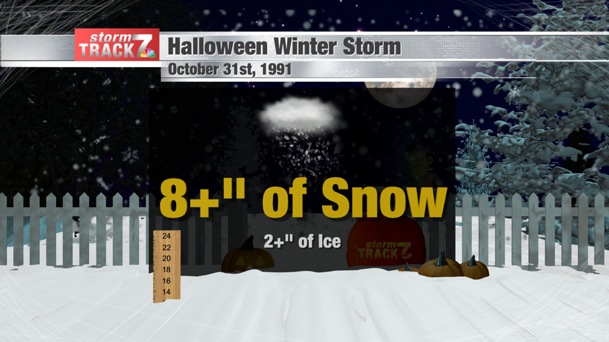 The Halloween Winter Storm of 1991 | Schnack's Weather Blog | kwwl.com