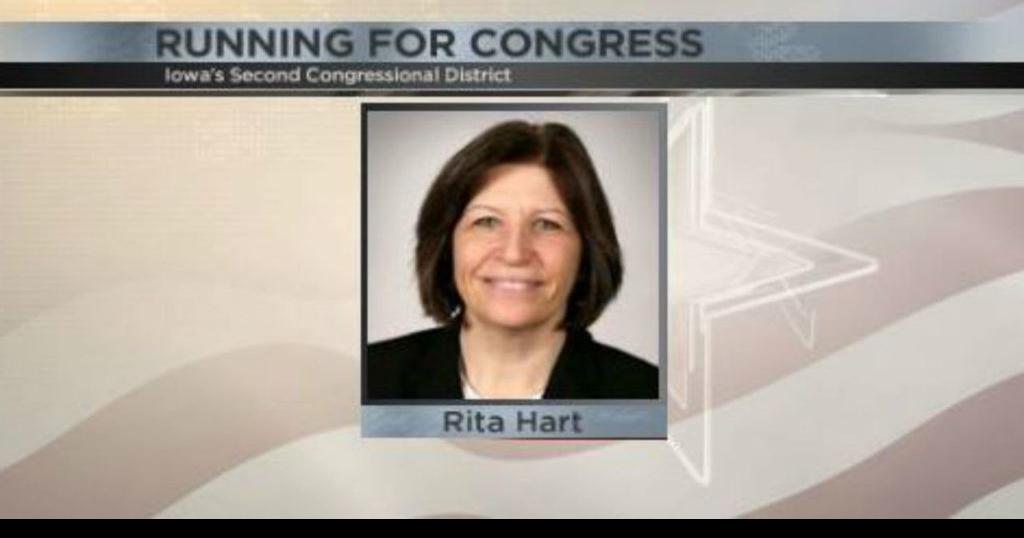 Former Iowa state senator Rita Hart launches campaign for Iowa’s second ...