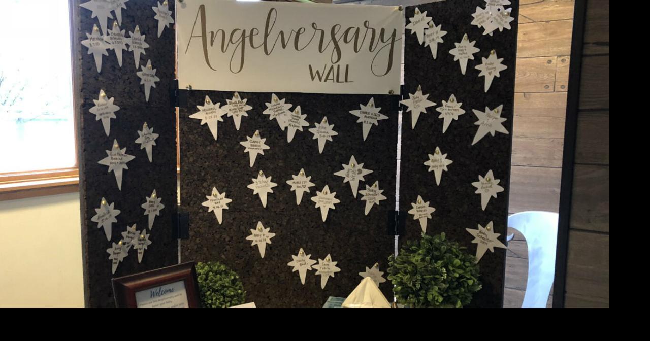 ‘Guiding Star Cedar Valley’ creates Angelversary Wall to remember ...