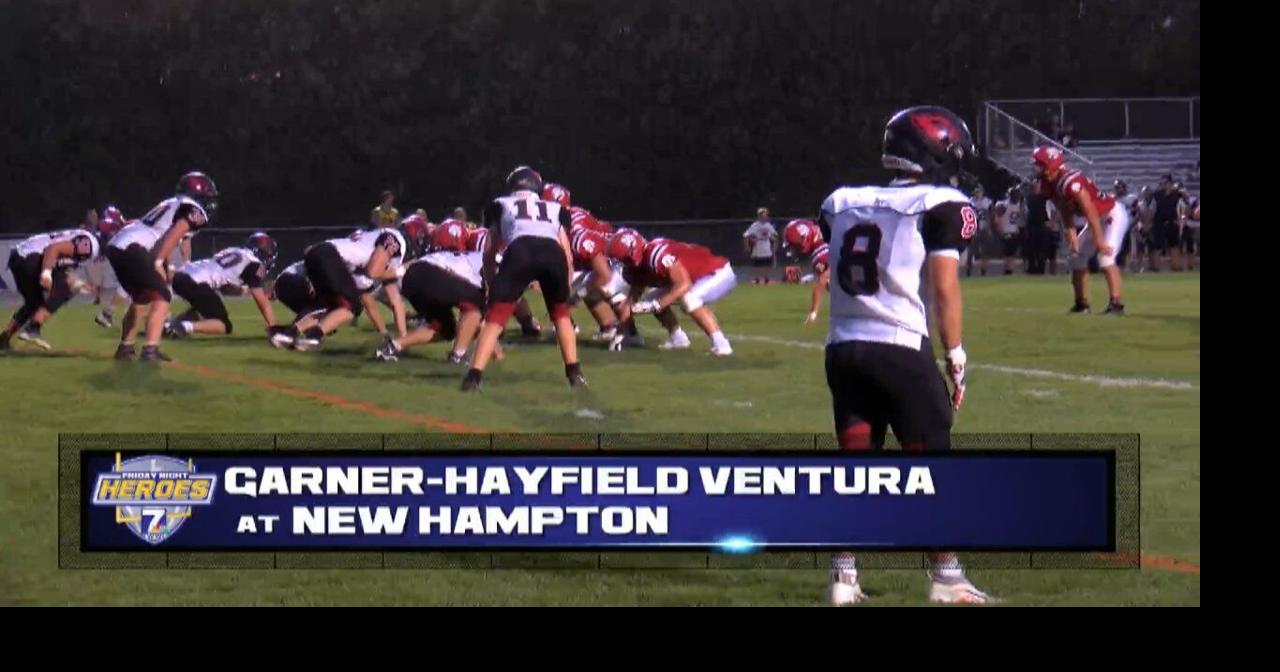 New Hampton beats Garner Hayfield-Ventura 35-0 | Top Stories | kwwl.com