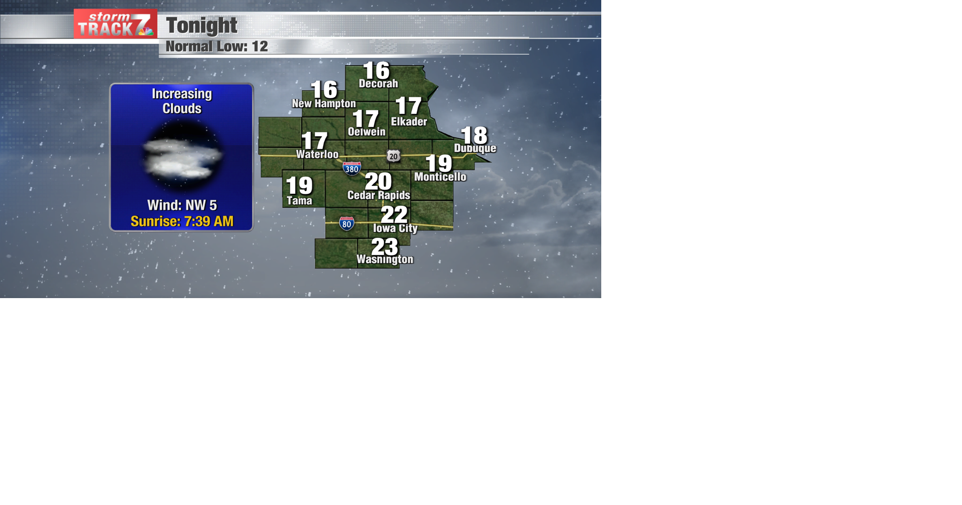 TRACKING: Chance of snow Thursday and Sunday | Forecast | kwwl.com
