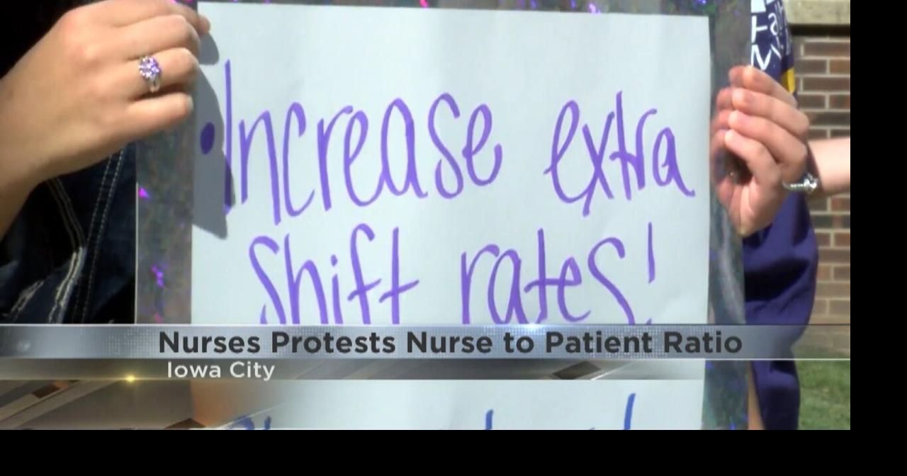 University of Iowa Health Clinic nurses protest over staffing level ...