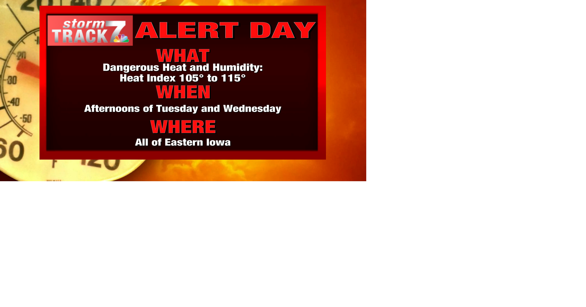 TRACKING: RED ALERT DAYS for Dangerous Heat and Humidity Levels ...