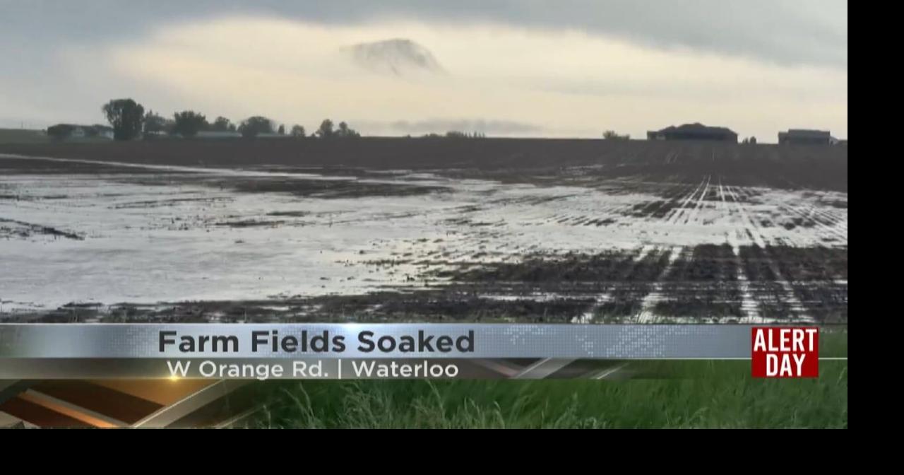 Significant rainfall soaks Iowa farm land | Video | kwwl.com