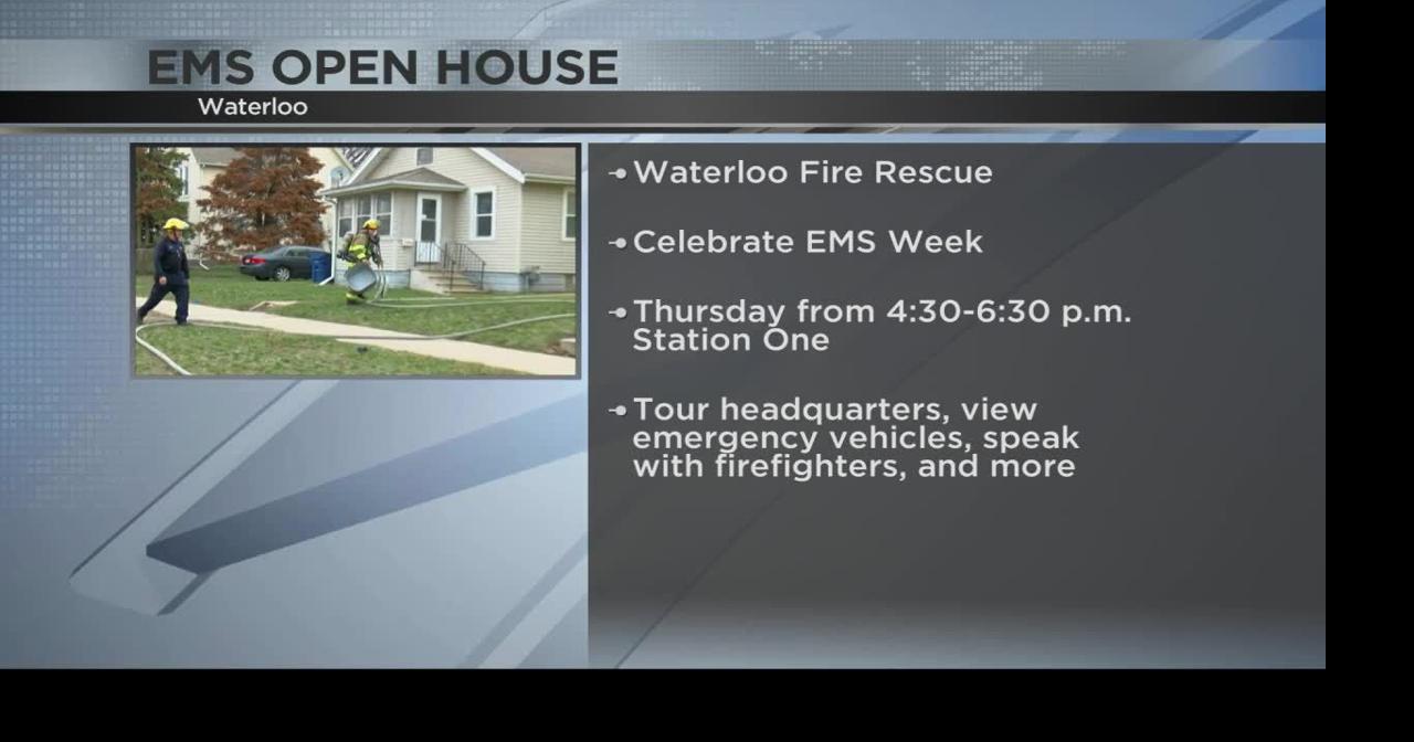 Waterloo Fire Rescue holding an open house | Video | kwwl.com