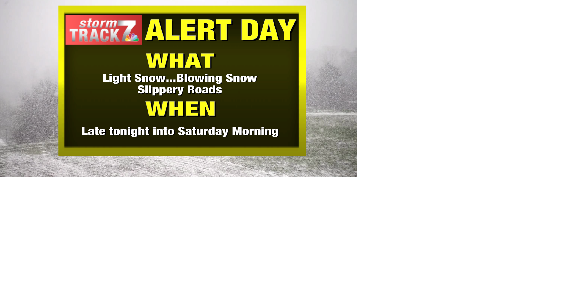 TRACKING: Snow, blowing snow, & bitterly cold | Forecast | kwwl.com