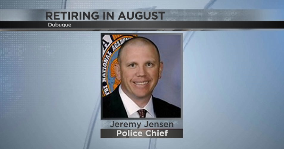 Dubuque police chief Jeremy Jensen announces August retirement | News ...