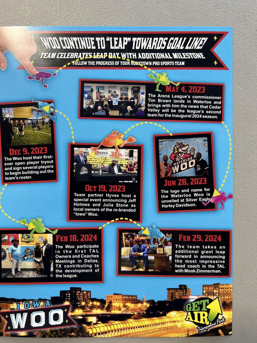 Iowa Woo announces Mook Zimmerman as Head Coach | Waterloo | kwwl.com