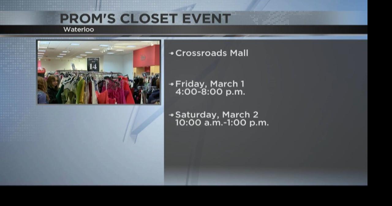 Prom's Closet event being held Friday and Saturday at Crossroads Mall ...