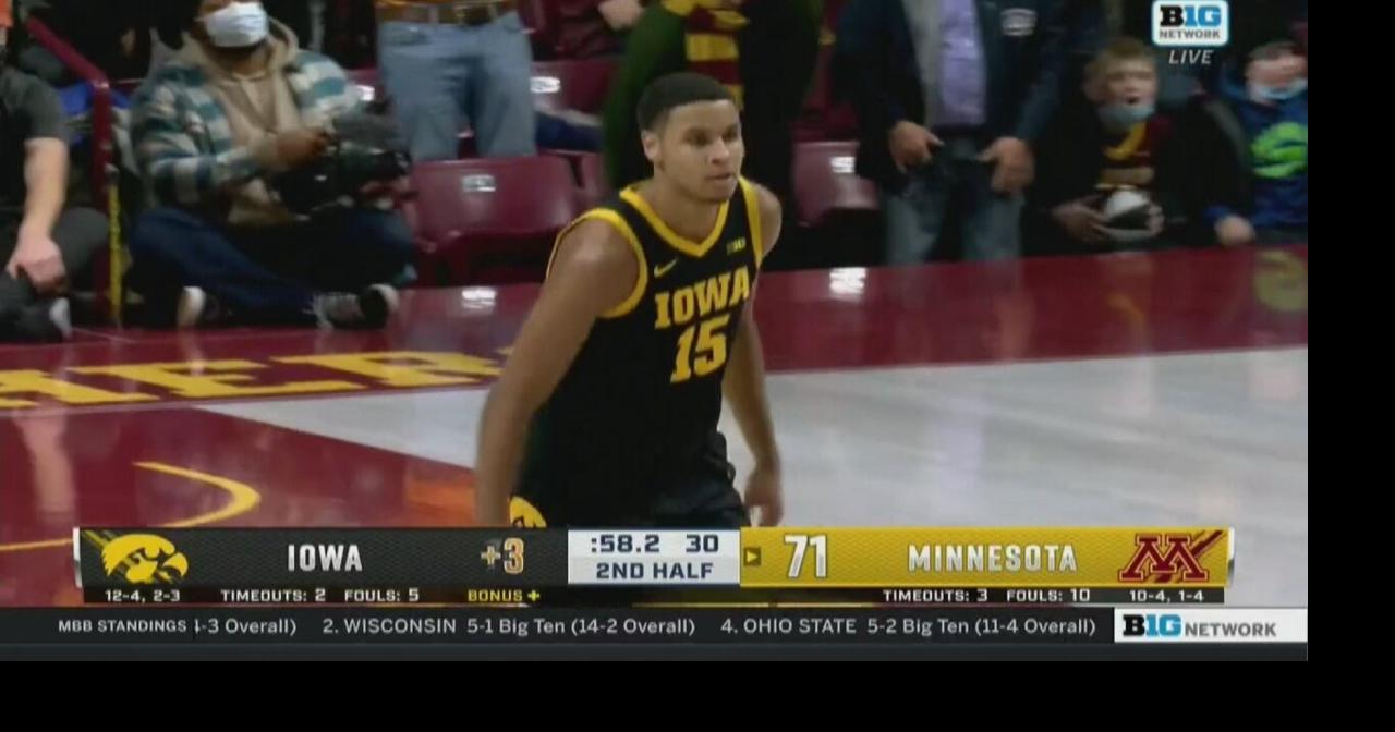 Iowa holds off Minnesota comeback in 81-71 win | Sports | kwwl.com