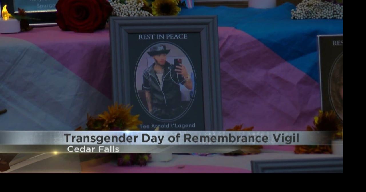 Transgender Day of Remembrance Vigil held in Cedar Falls | Video | kwwl.com