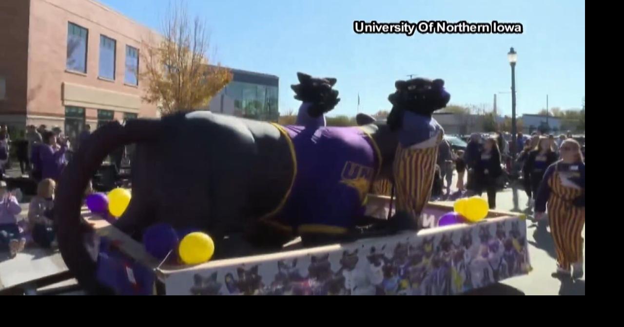 UNI's Homecoming Parade Returns With Panther Pride | Top Stories | kwwl.com
