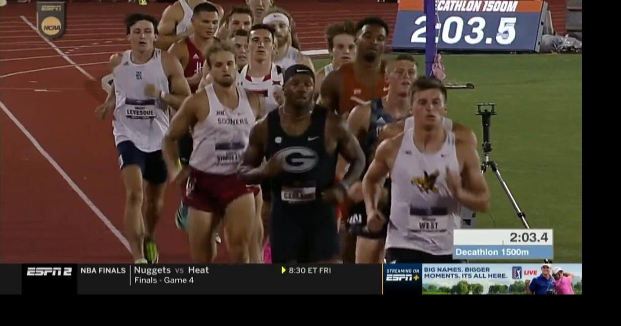 Iowa's Austin West Finishes 3rd in NCAA Decathlon | Video | kwwl.com