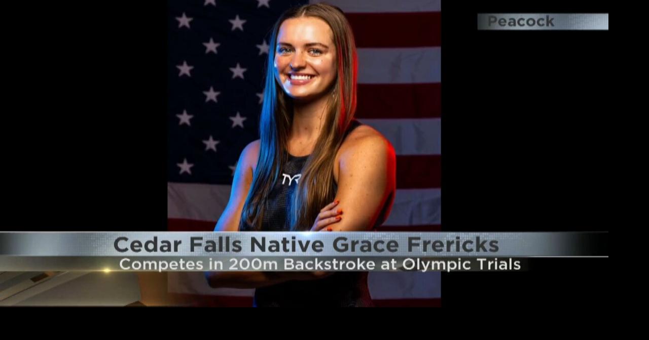 Cedar Falls Native Grace Frericks Competes at US Olympic Swimming ...