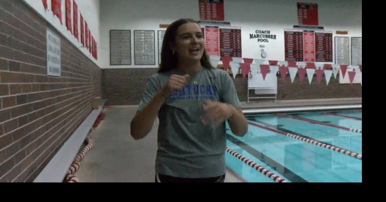 Cedar Falls Swim Champion Grace Frericks caps outstanding freshman year ...