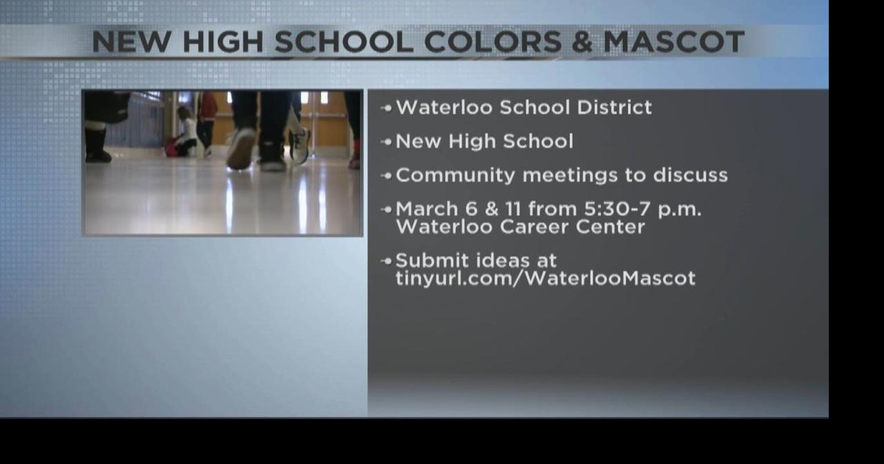 Waterloo School District seeking input on new school colors, mascot ...