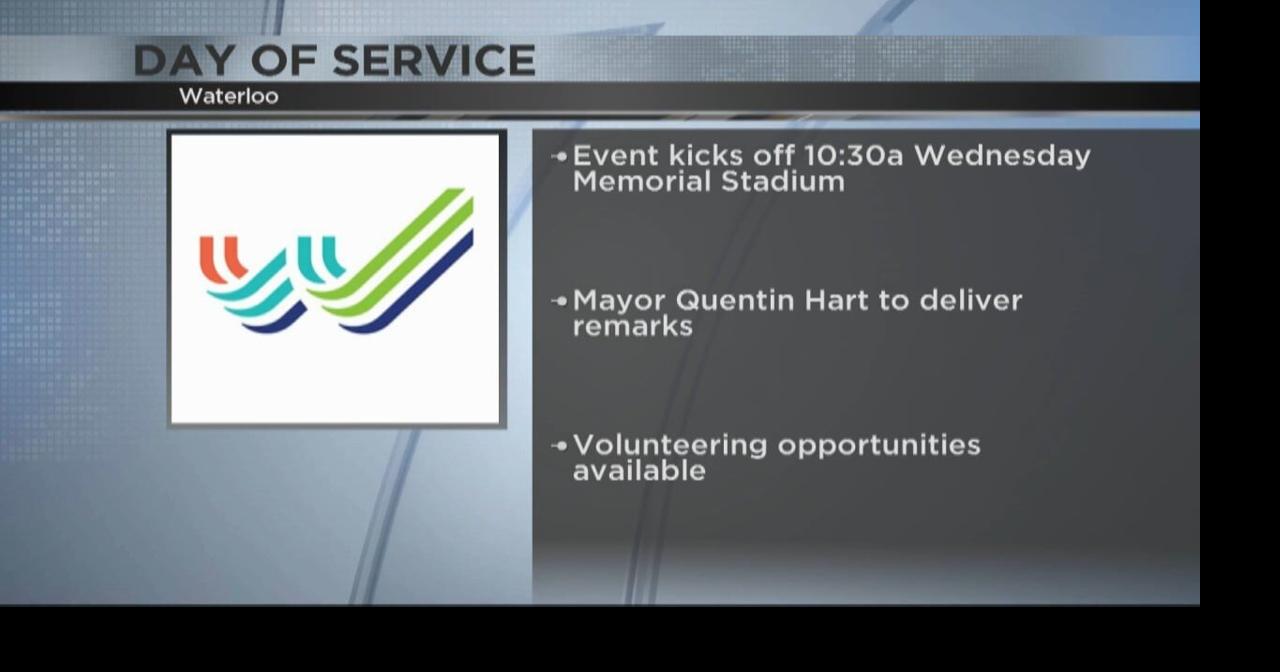 Waterloo's Day of Service starting Wednesday morning | Video | kwwl.com