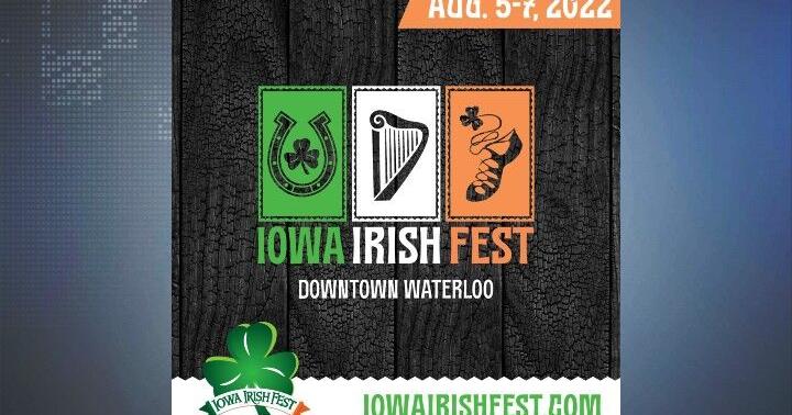 Iowa Irish Fest unveils new logo before 2022 festival | Waterloo | kwwl.com