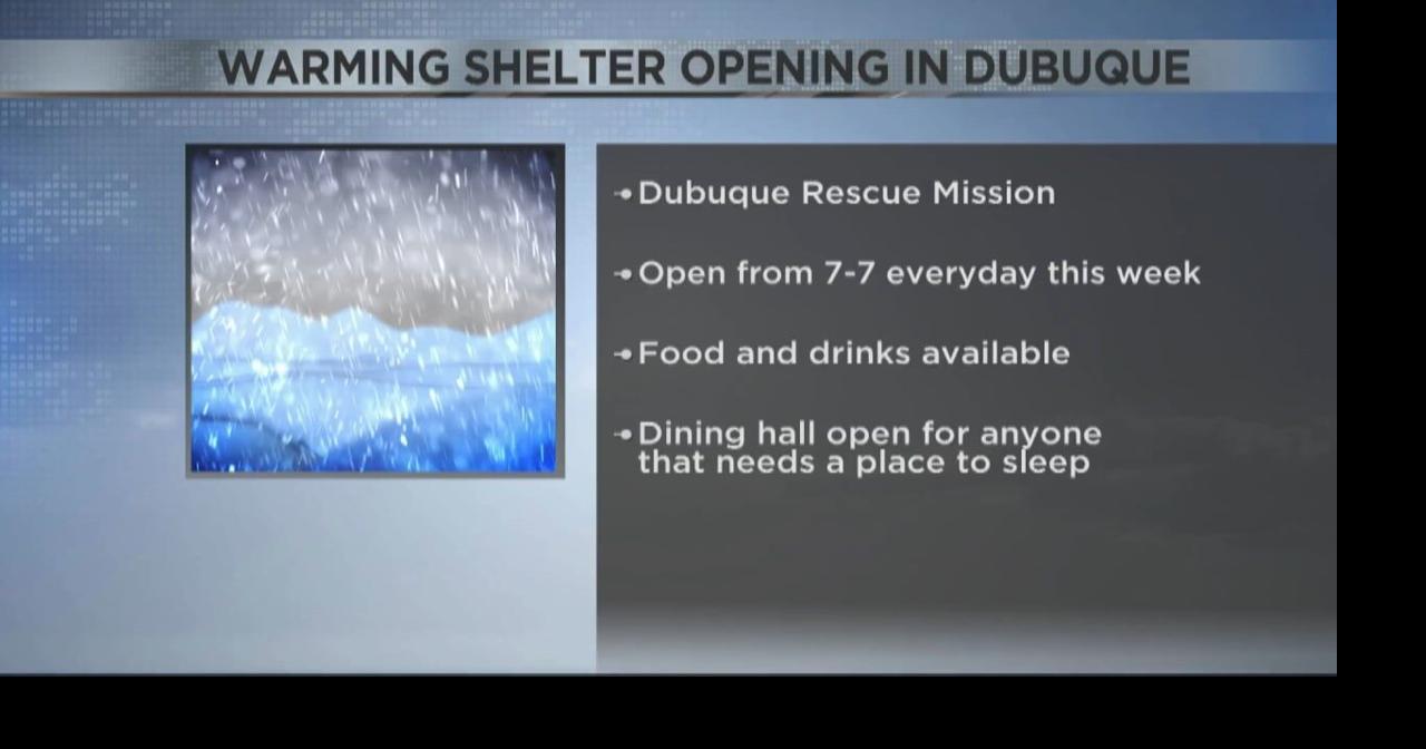 Dubuque Rescue Mission opening up Warming Center | News | kwwl.com