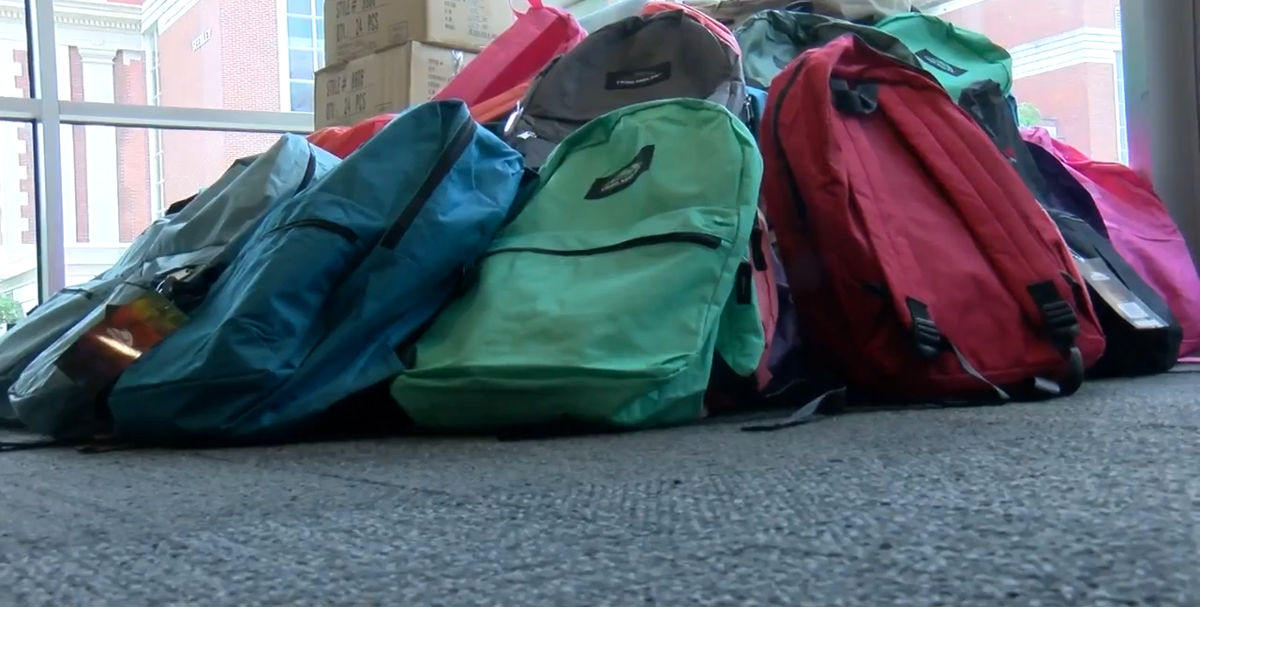 UNI students hold school supply and backpack drive for Waterloo students | Top Stories | kwwl.com