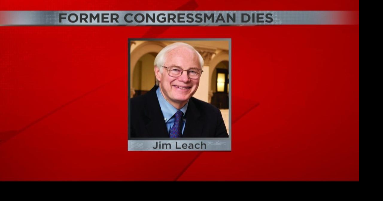 Former Iowa Congressman Jim Leach dies at 82 | Iowa Strong | kwwl.com