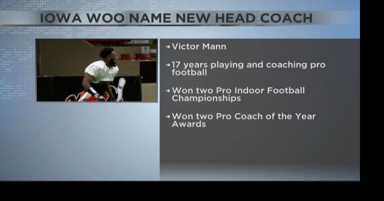 Victor Mann named new Head Coach of the Iowa Woo | Waterloo | kwwl.com