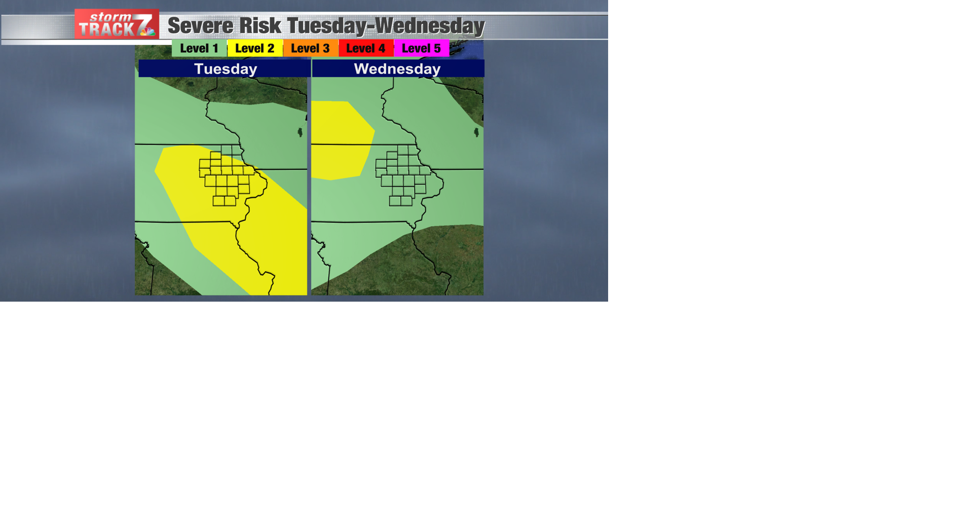 TRACKING: Extreme heat and severe weather potential | Forecast | kwwl.com