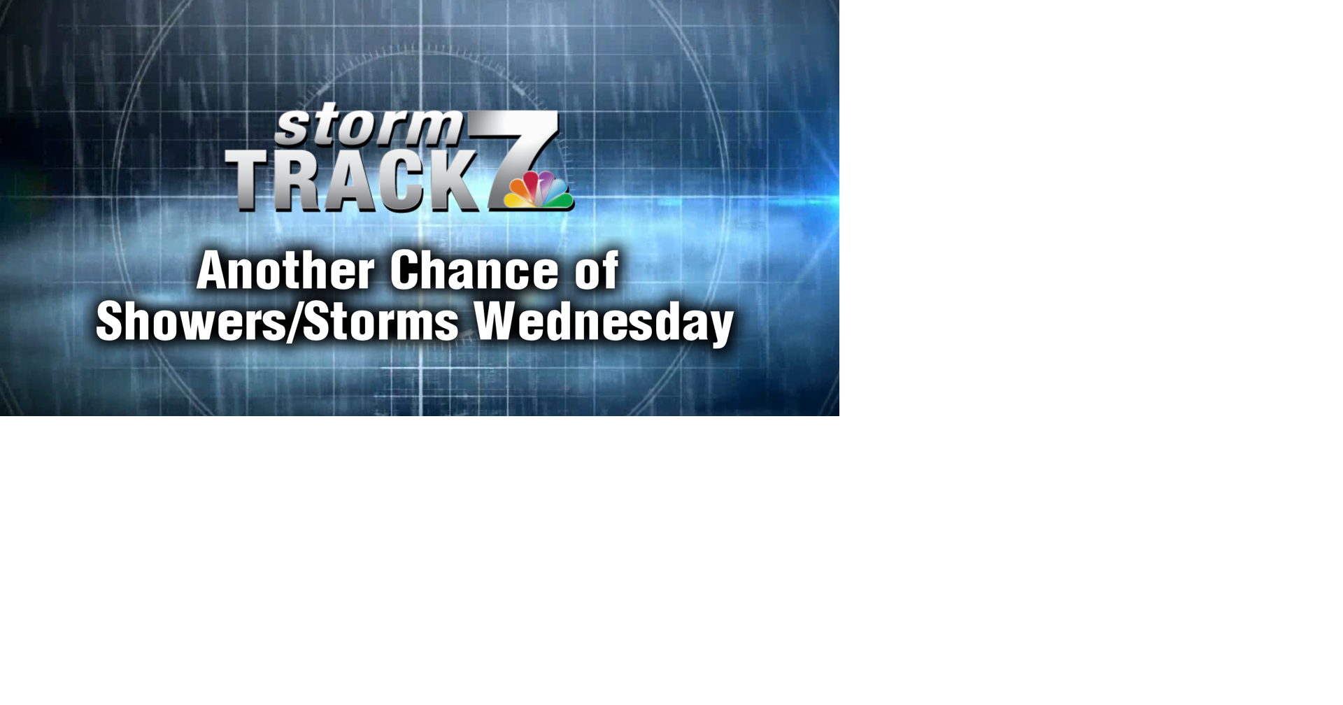 TRACKING: Chance of Shower/Storms Wednesday | Archive | kwwl.com