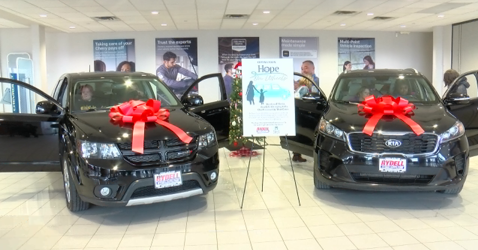 House of Hope and Rydell Auto donate cars to 2 local families | | kwwl.com
