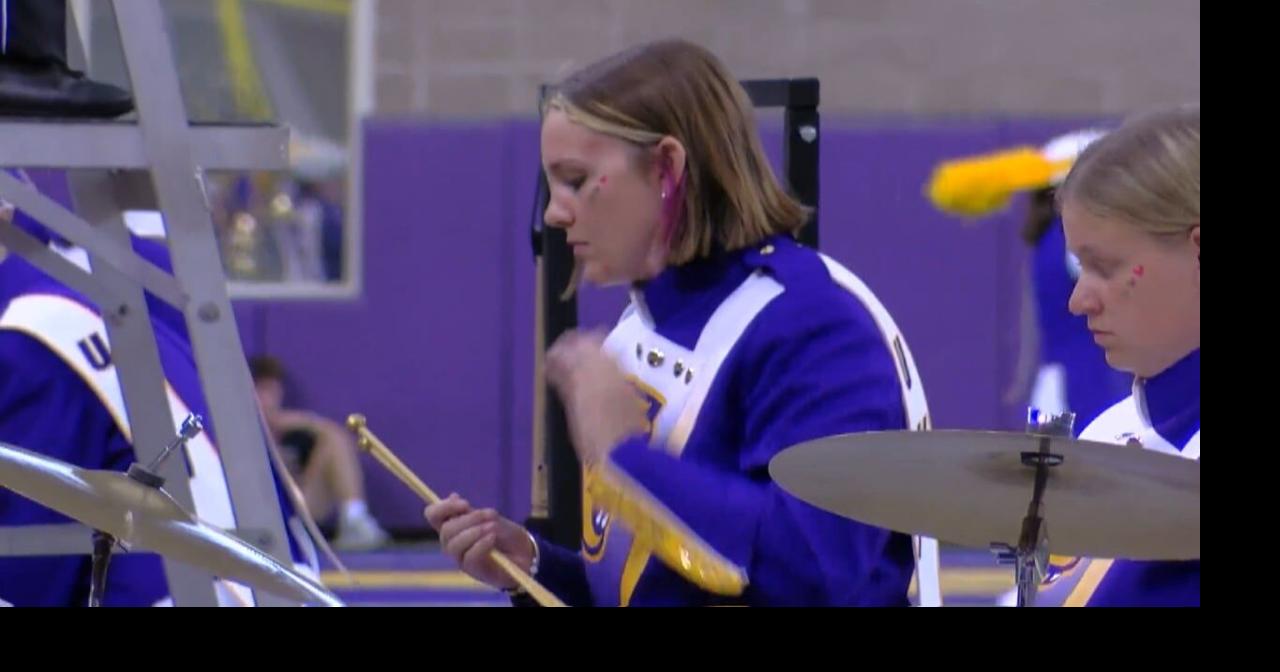 Gabi Riessen and her service dog become staple of UNI's Marching Band ...
