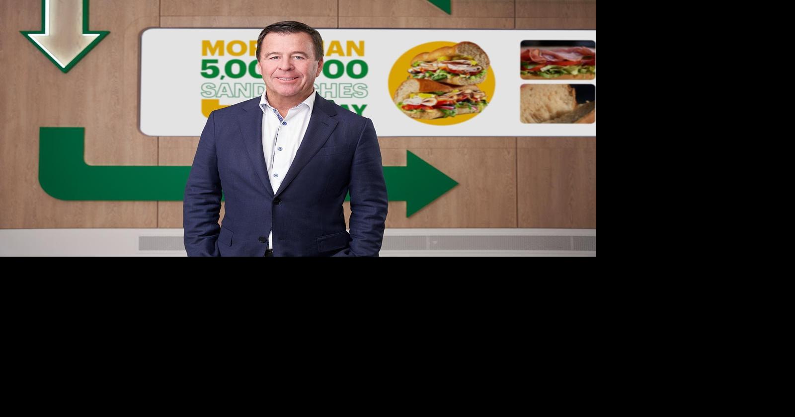Subway CEO John Chidsey is stepping down at the end of the year ...