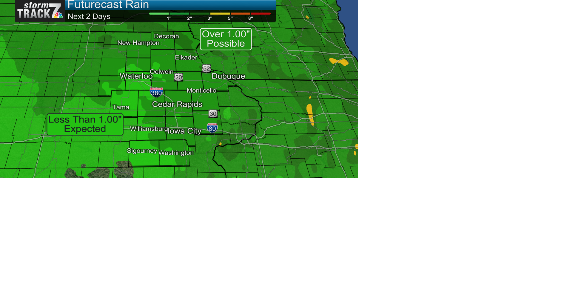 TRACKING: More rain through Wednesday | Forecast | kwwl.com