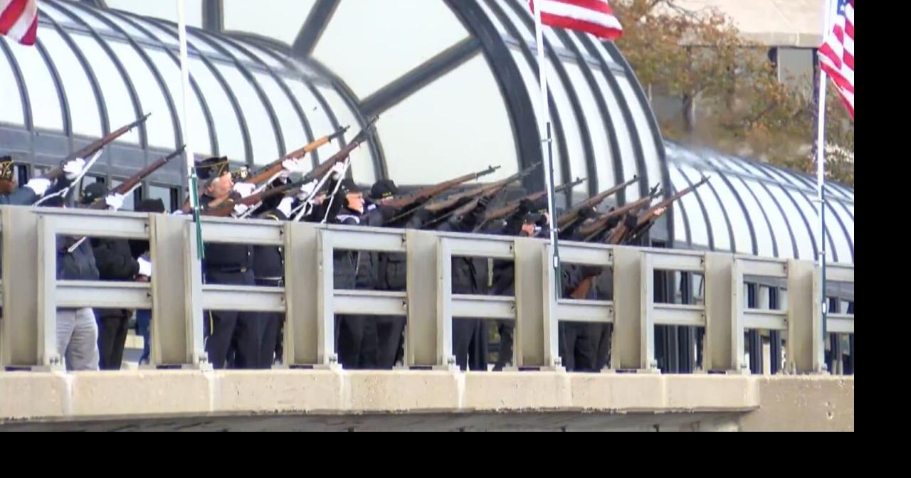 Veterans honored in Waterloo with ceremony at Memorial Hall | Video ...