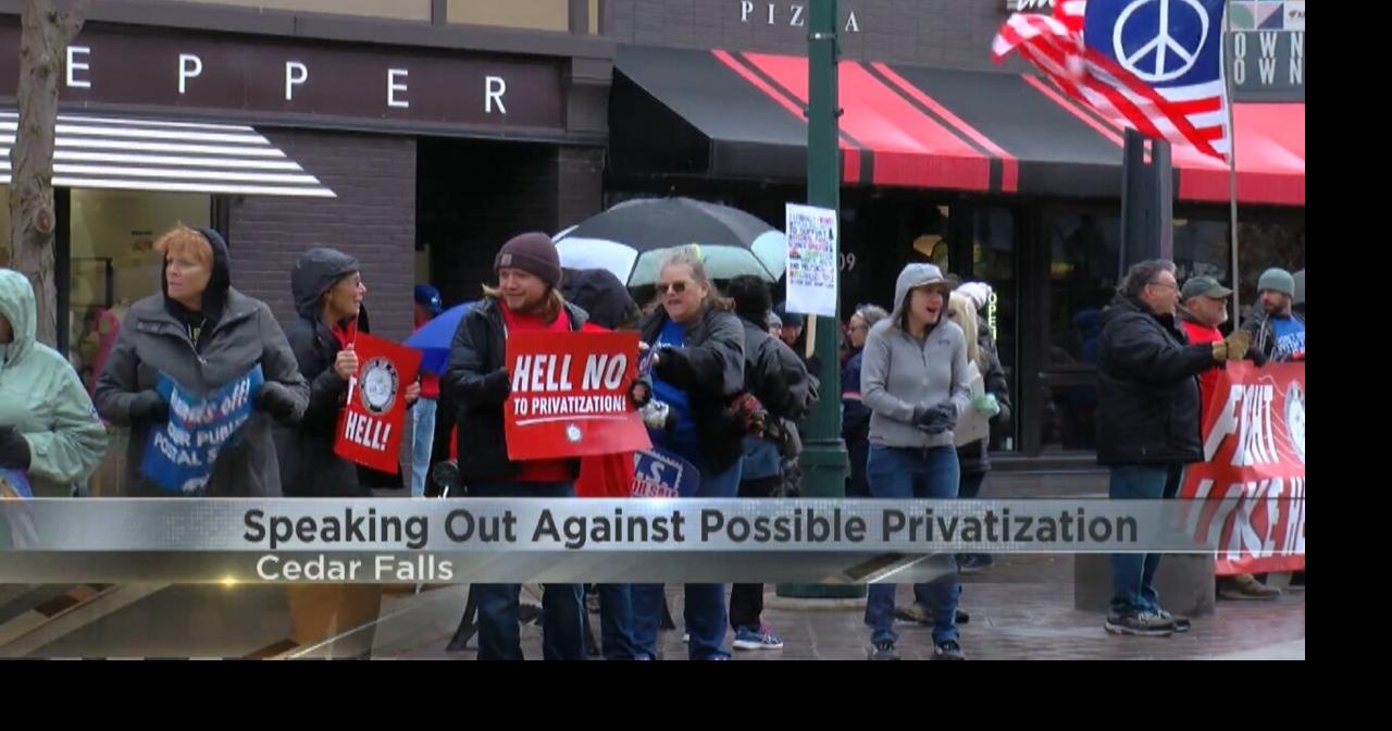 Protestors speak out against potential privatization of USPS | Politics ...