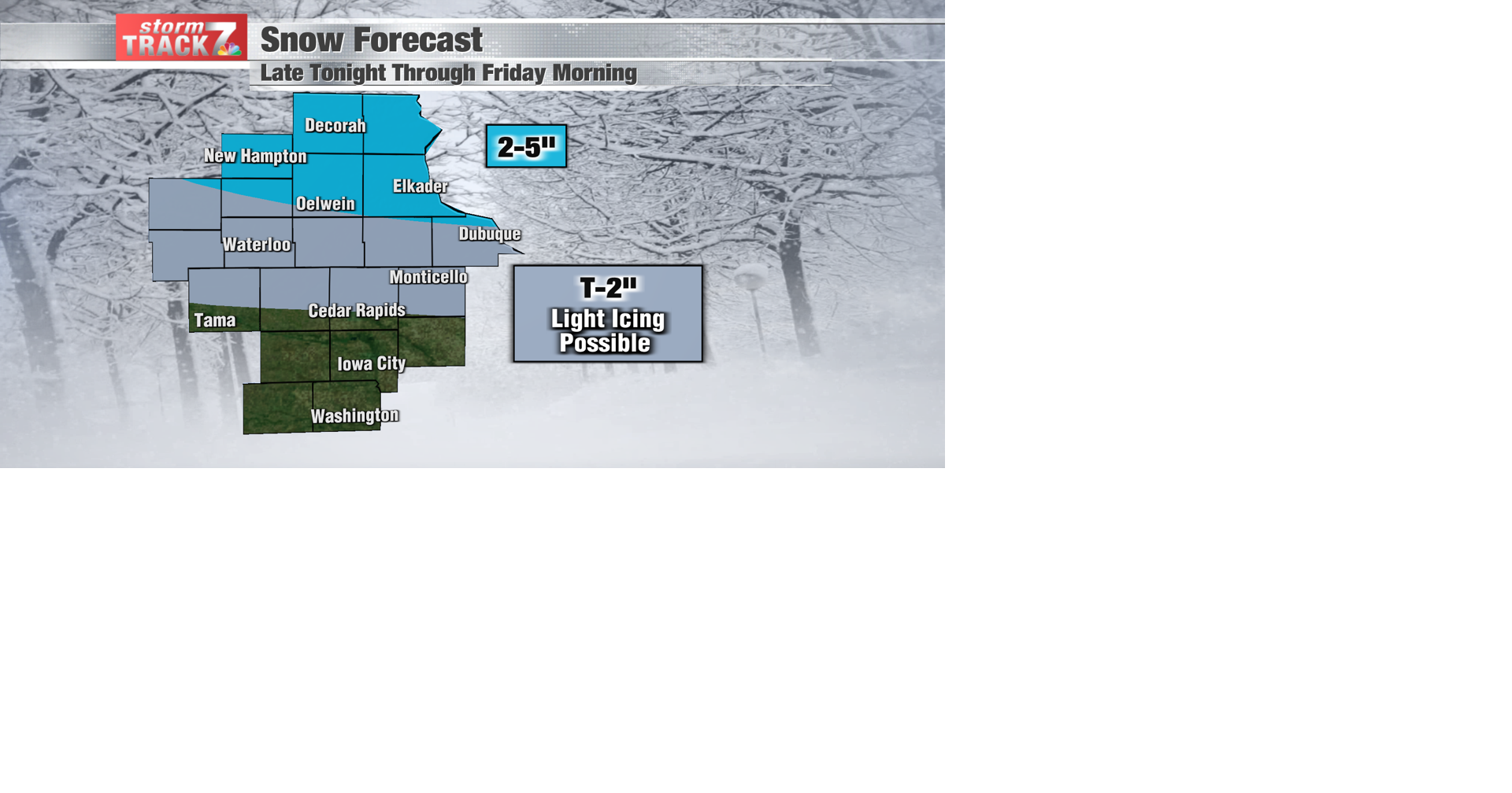 TRACKING: Multiple Yellow ALERT DAYS in the forecast for snow ...