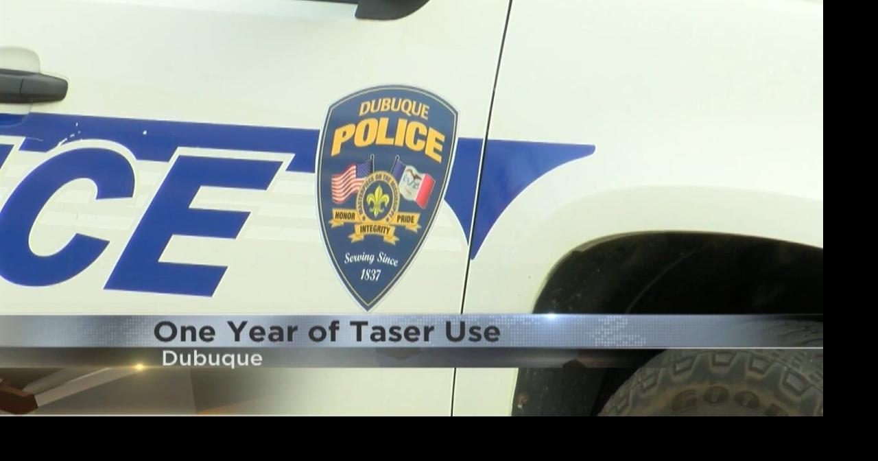 Dubuque Police Department touts success with tasers as de-escalation ...