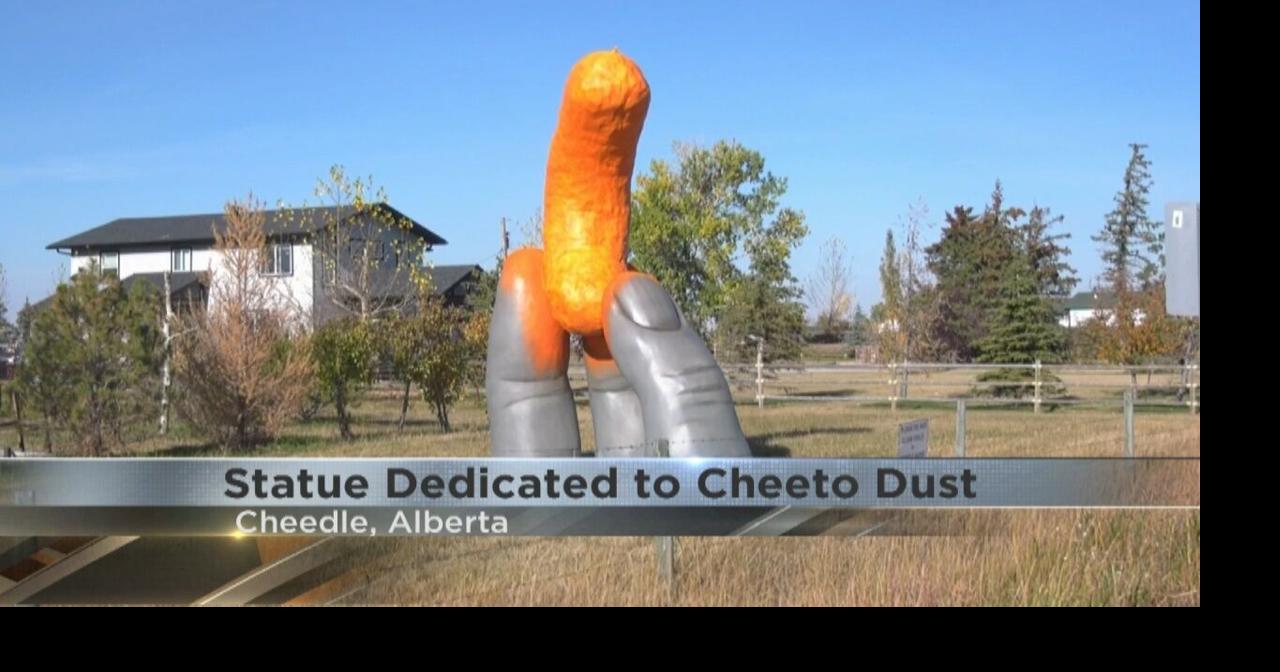 Cheeto statue unveiled in Alberta, Canada | National | kwwl.com