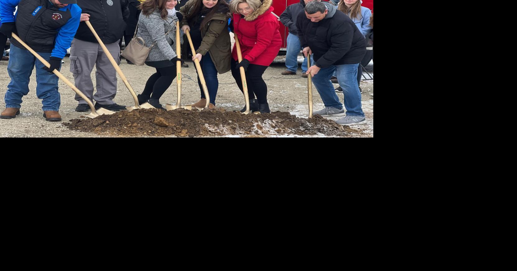 Groundbreaking ceremony held for new Gilbertville EMS building | News ...